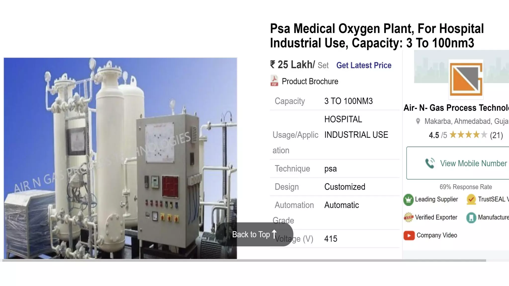 Medical oxygen : setting up the plant | PPT