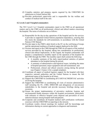 Medical-Support-Manual-for-UN-Field-Missions(1).pdf | Infectious Diseases | Diseases and Conditions