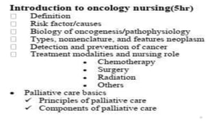 Medical - Surgical Nursing I outline.pptx