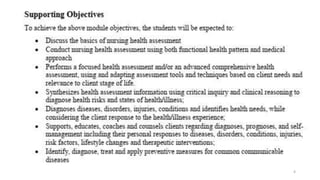 Medical - Surgical Nursing I outline.pptx