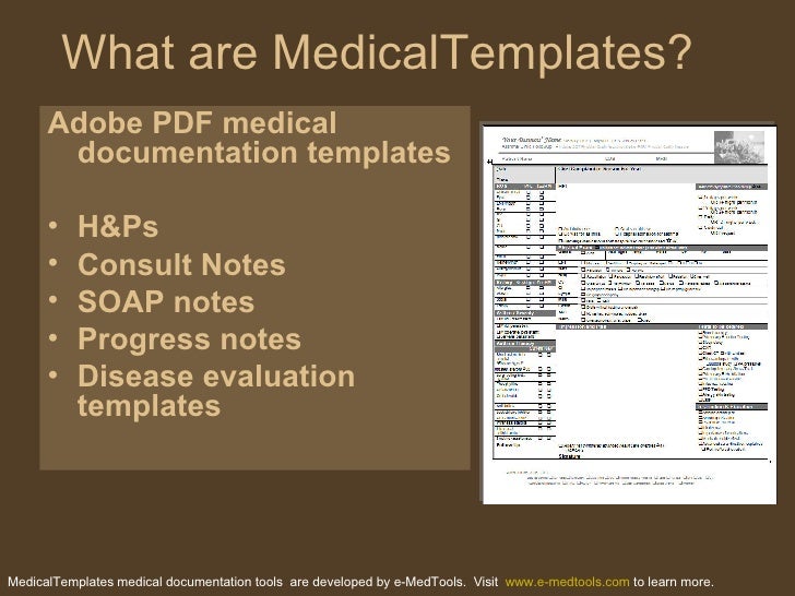 Medical Templates Fillable Pdf