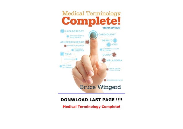 Medical Terminology Complete! | PDF | Education