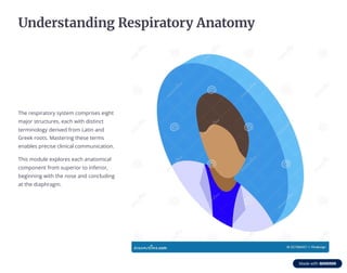 Comprehensive Medical Terminology Guide for Respiratory System Anatomy ...