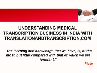 Translation and Transcription Process | Medical Transcription Service ...