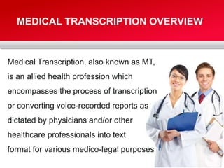 Translation and Transcription Process | Medical Transcription Service ...