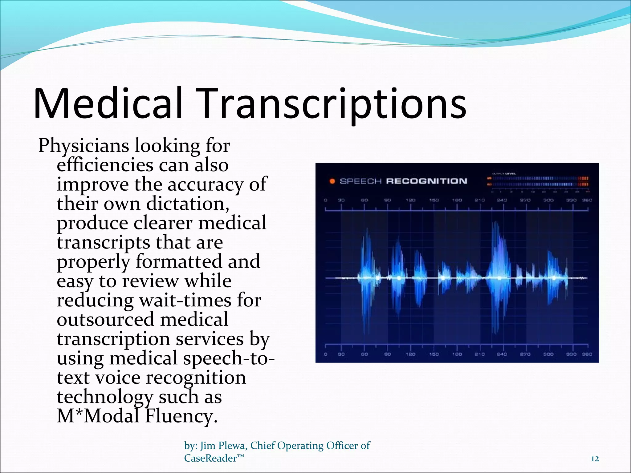 Medical transcriptions | PPT