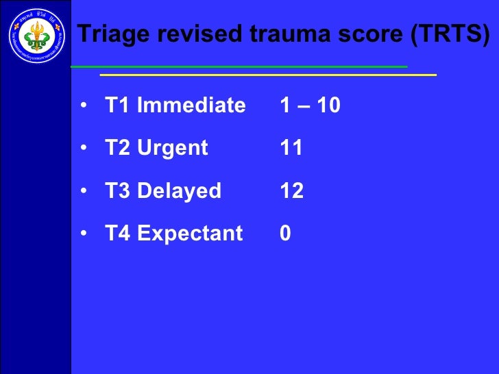 Medical Triage of Traumatic victims