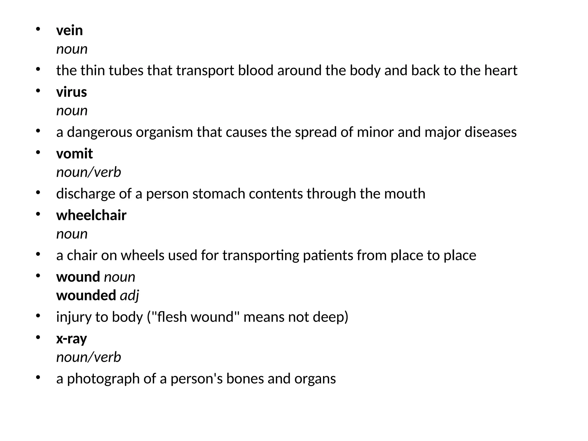 medical-vocabulary English presentations | PPTX