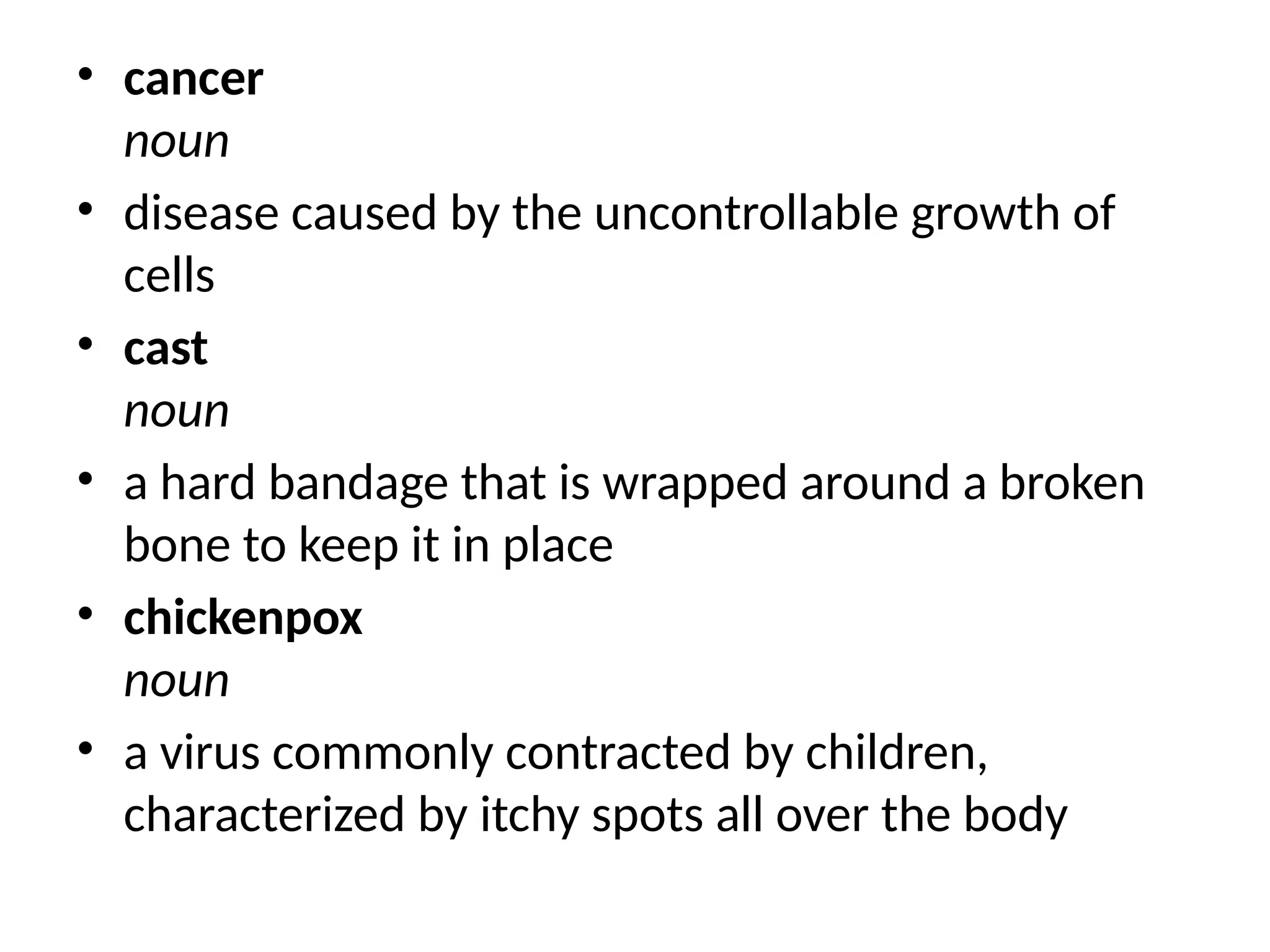 medical-vocabulary English presentations | PPTX