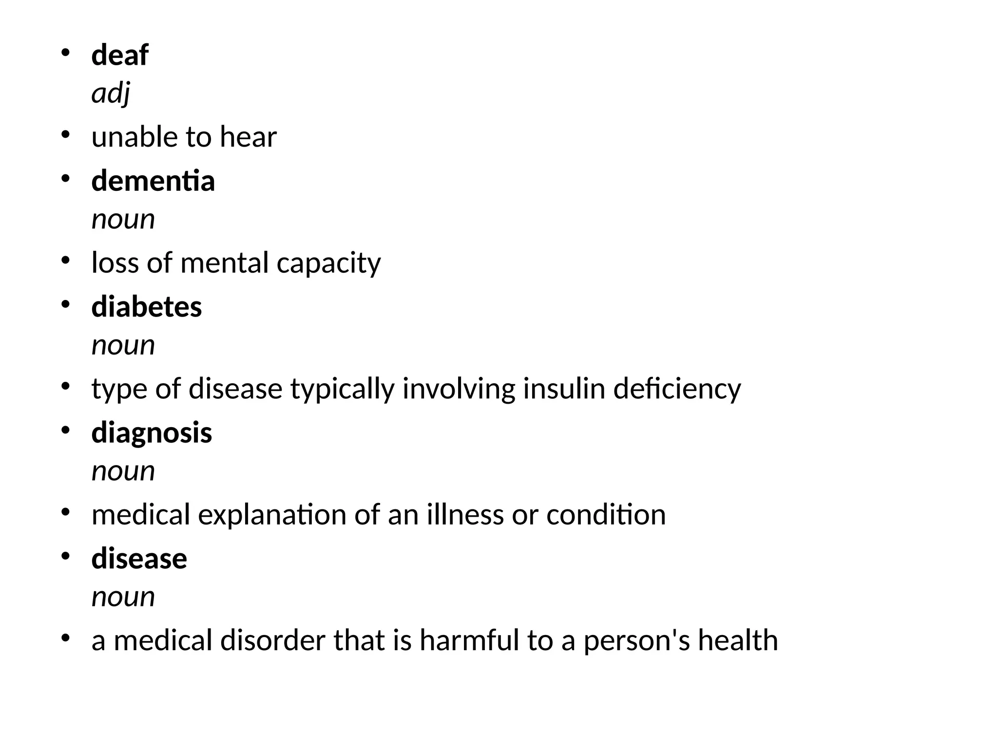 medical-vocabulary English presentations | PPTX