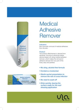 Medical Adhesive Remover | PDF