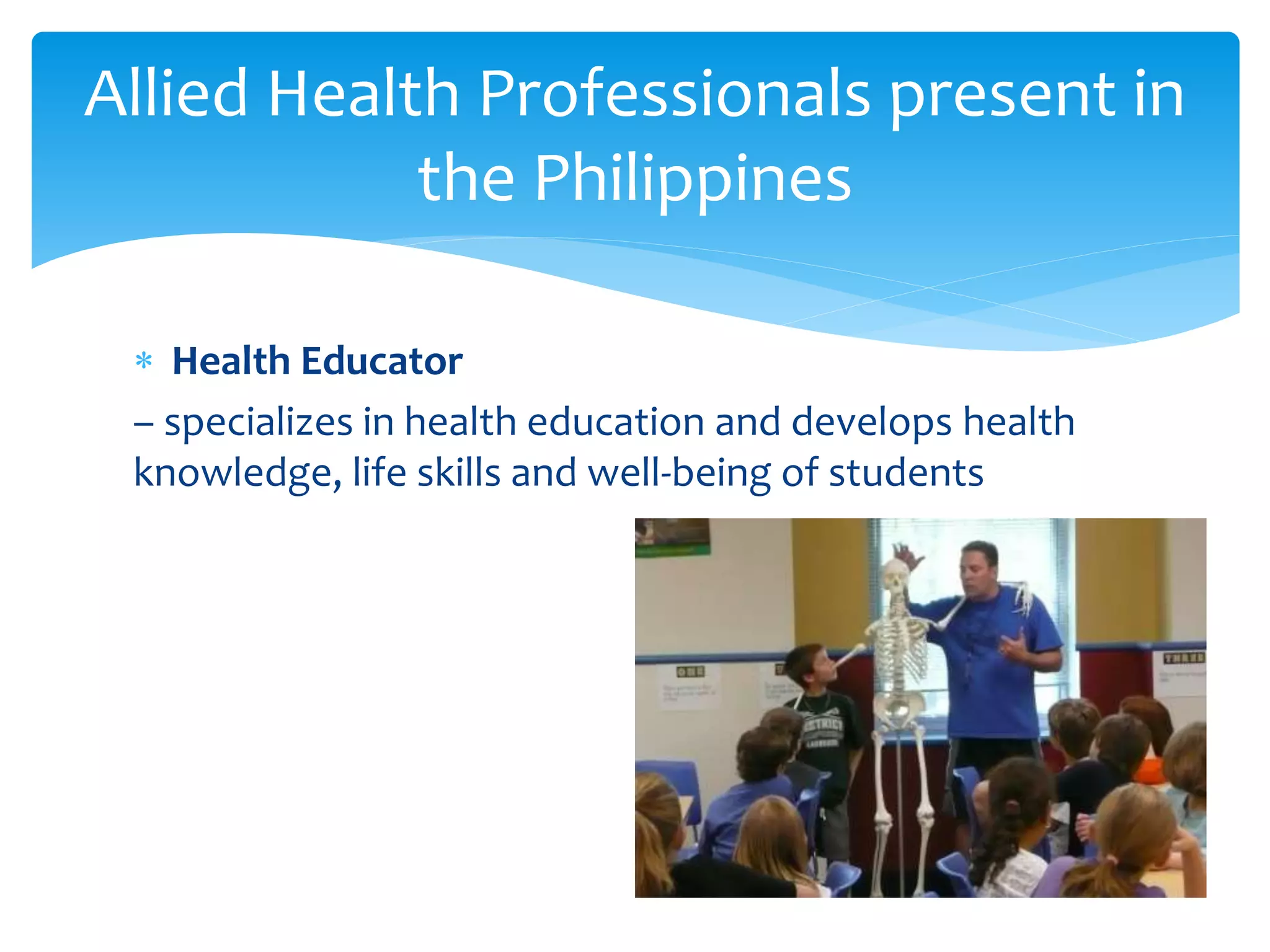 Medical and allied health profession | PPTX