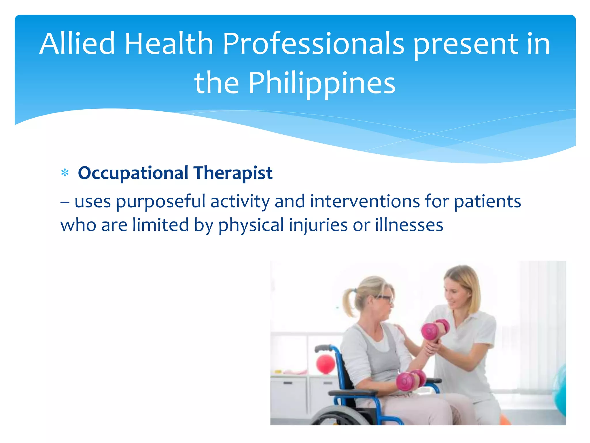 Medical and allied health profession | PPTX