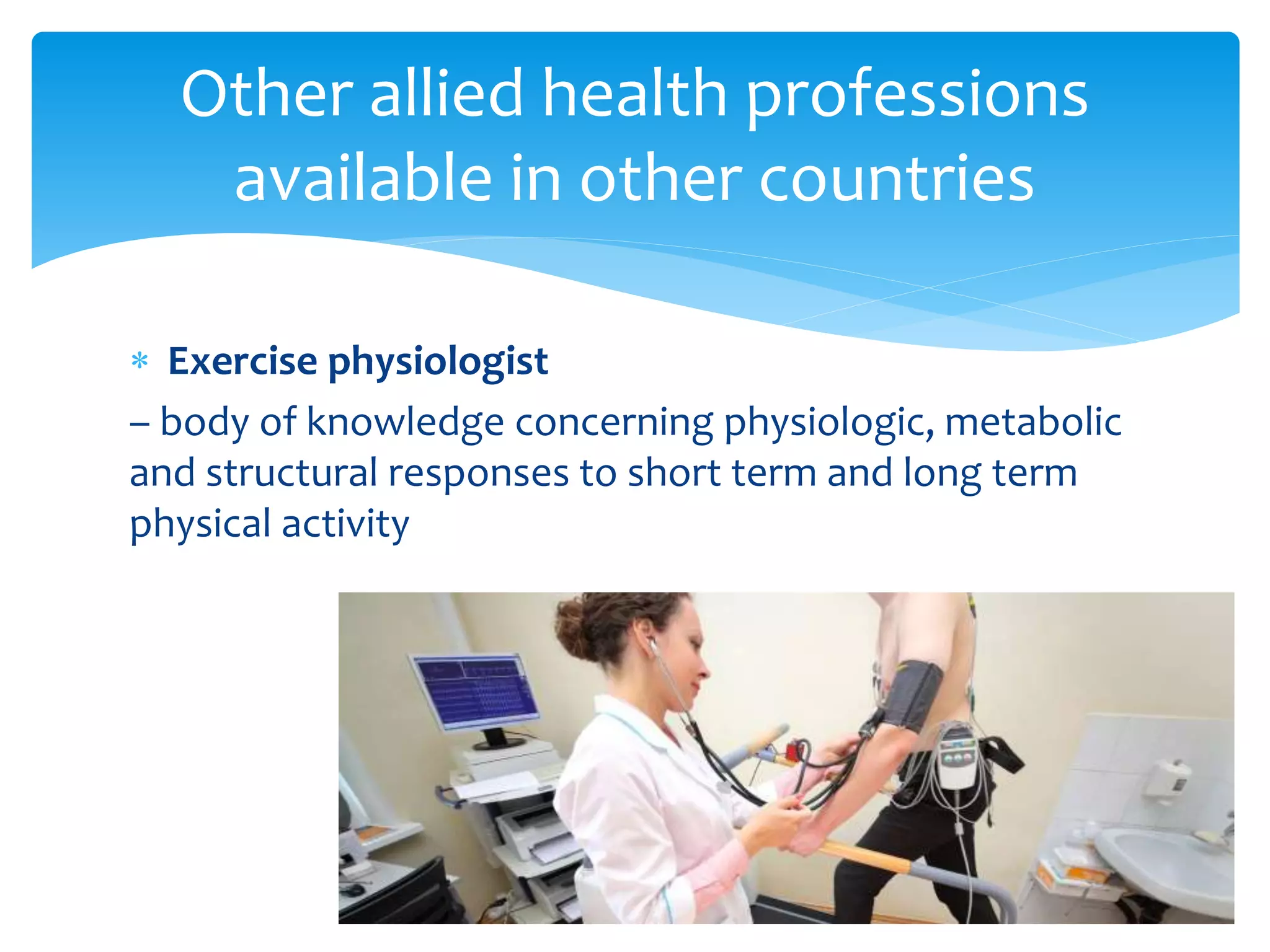 Medical and allied health profession | PPTX