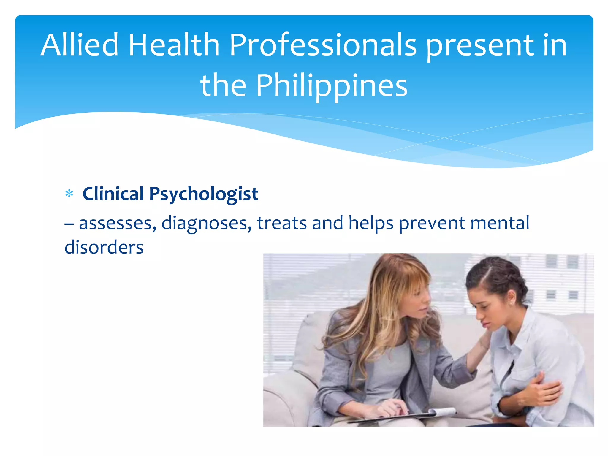Medical and allied health profession | PPTX