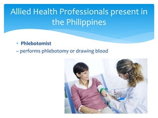 Medical and allied health profession | PPTX