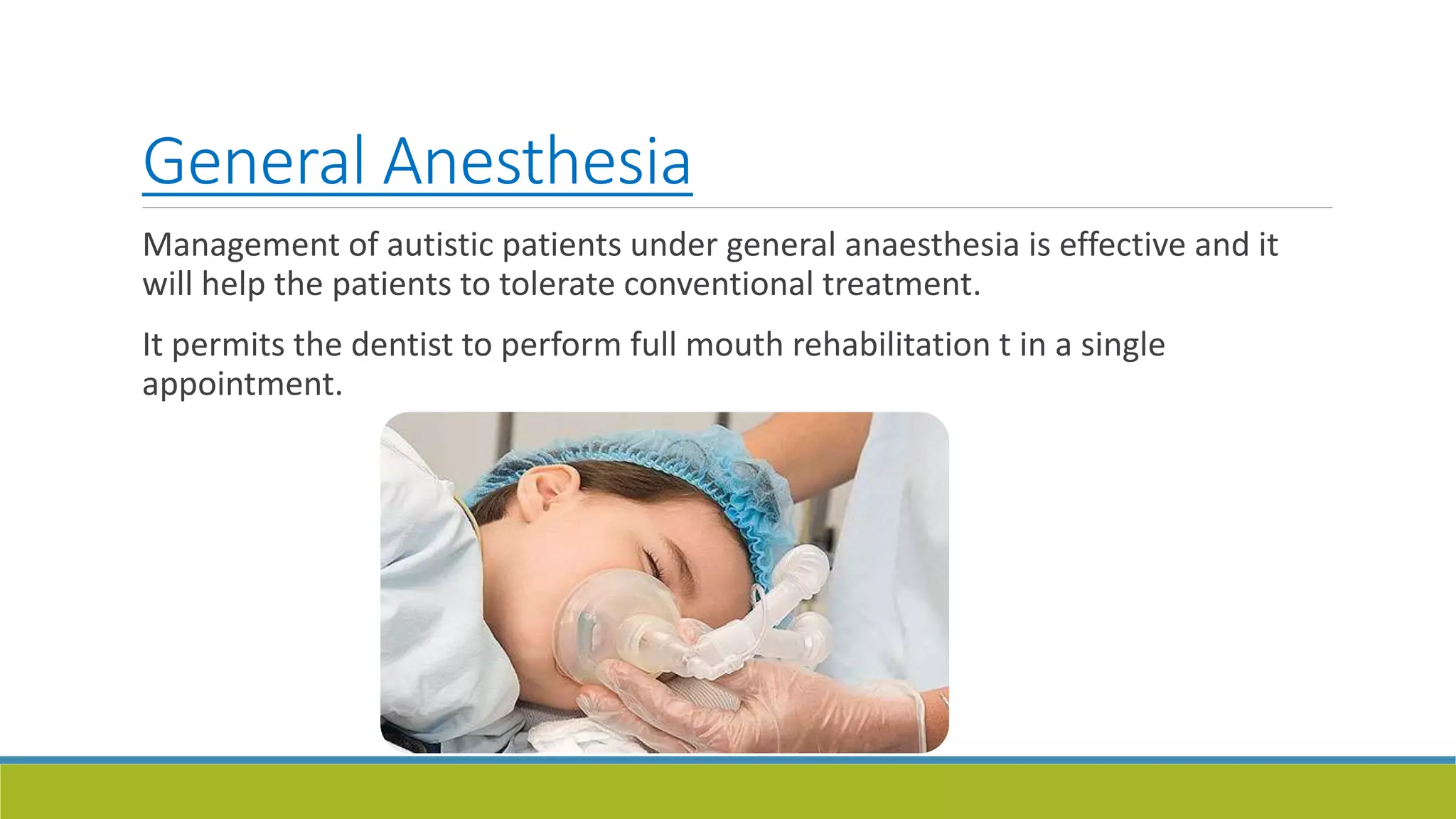 Medical ,dental manifestations and management of autism spectrum ...
