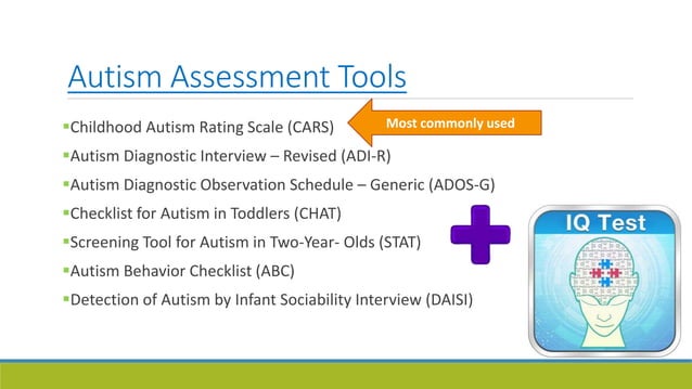 Medical ,dental manifestations and management of autism spectrum ...