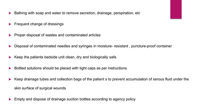 medical and surgical asepsis | PPT | Infectious Diseases | Diseases and ...