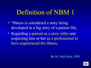 Narrative Based Medicine as a Cultural Relativism in Medical ...