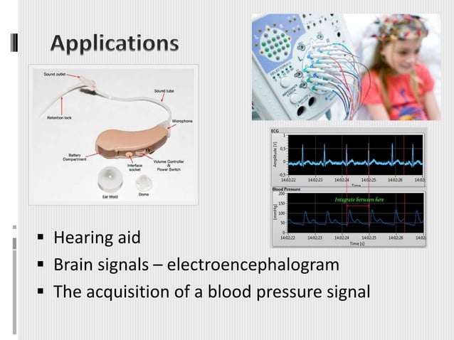 Medical applications of dsp | PPTX | Digital Audio | Computer Software and Applications