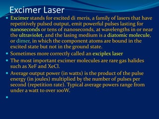 Medical applications of laser 2 | PPTX