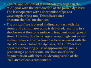 Medical applications of laser 4 | PPTX