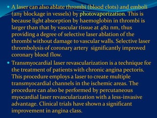 Medical applications of laser 4 | PPTX