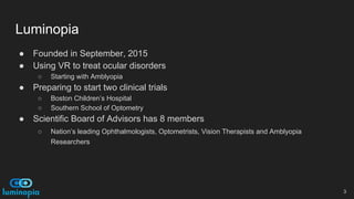 Medical Applications of Virtual Reality - Alex Wendland | PPT