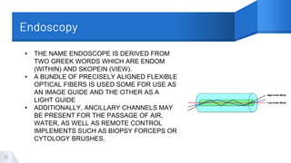 Medical appplication of Fiber optics | PPTX