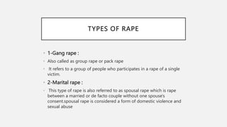 Medical aspect implications of rape.pptx