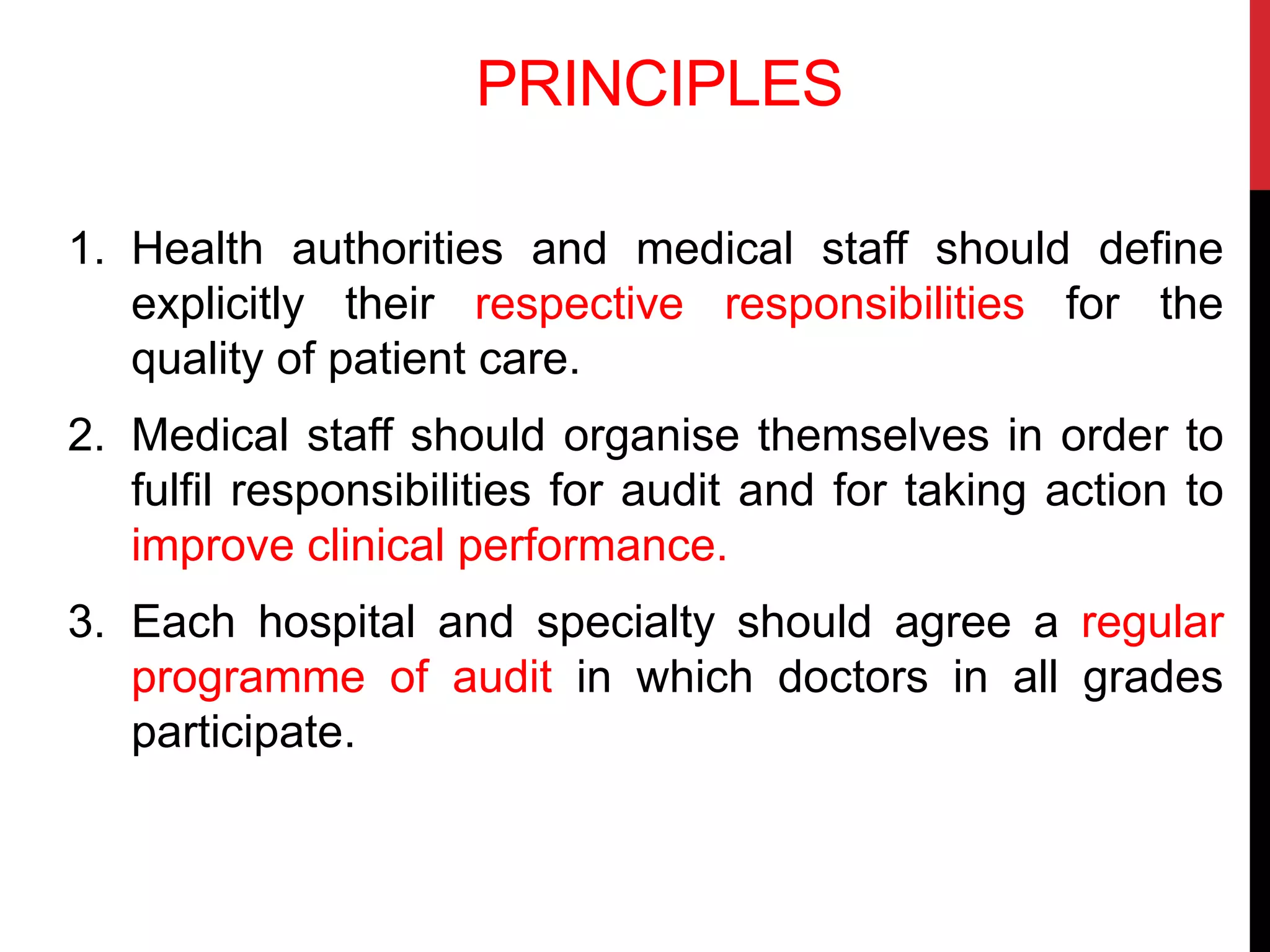 Medical audit | PPTX