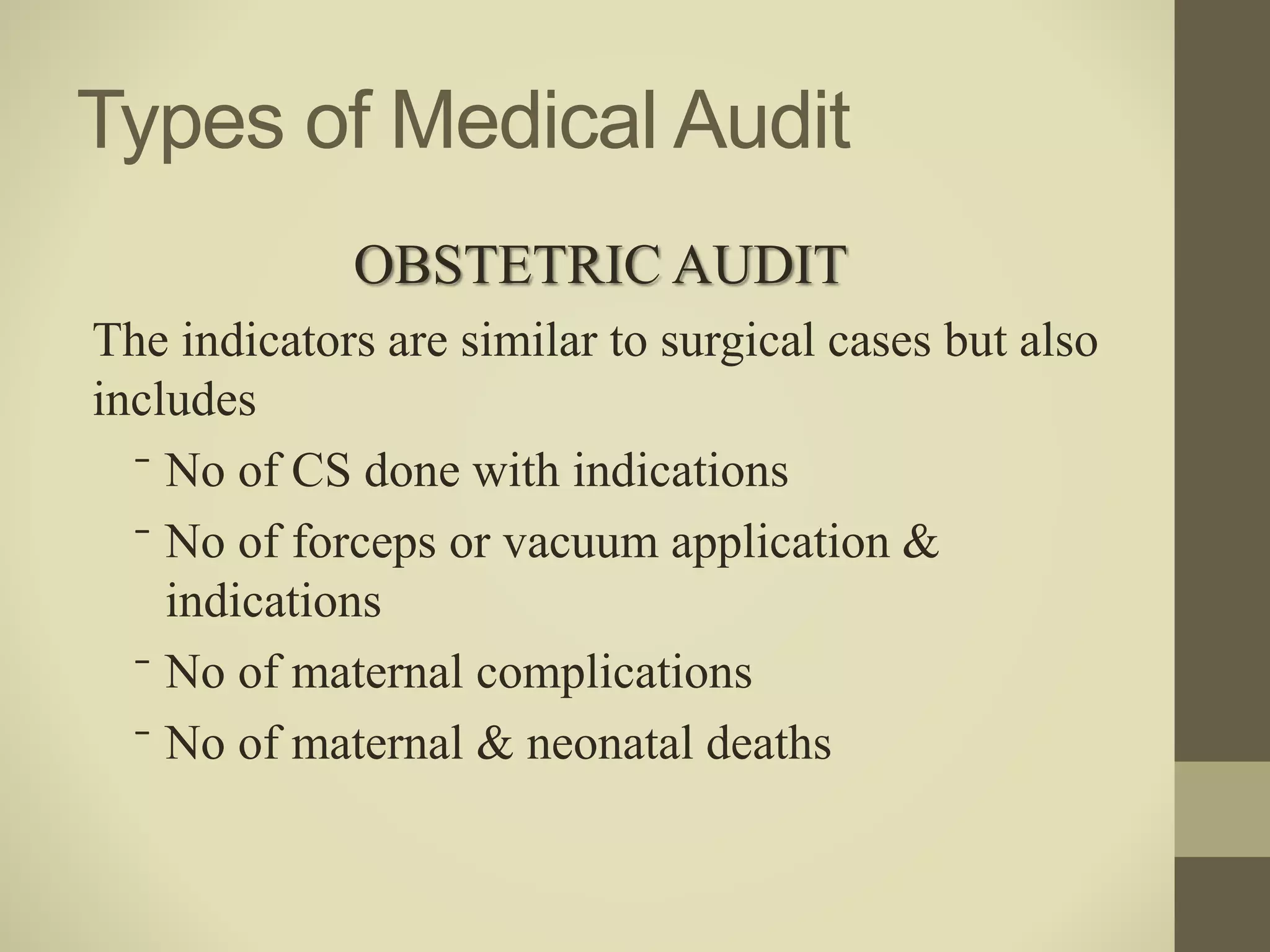 Medical audit | PPTX