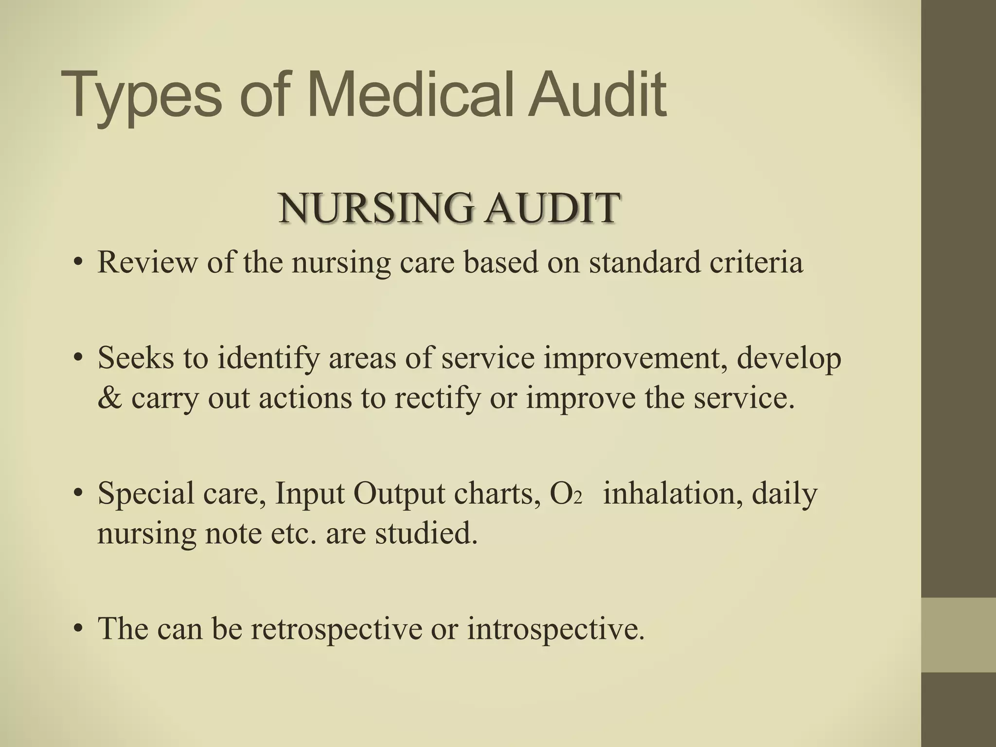 Medical audit | PPTX