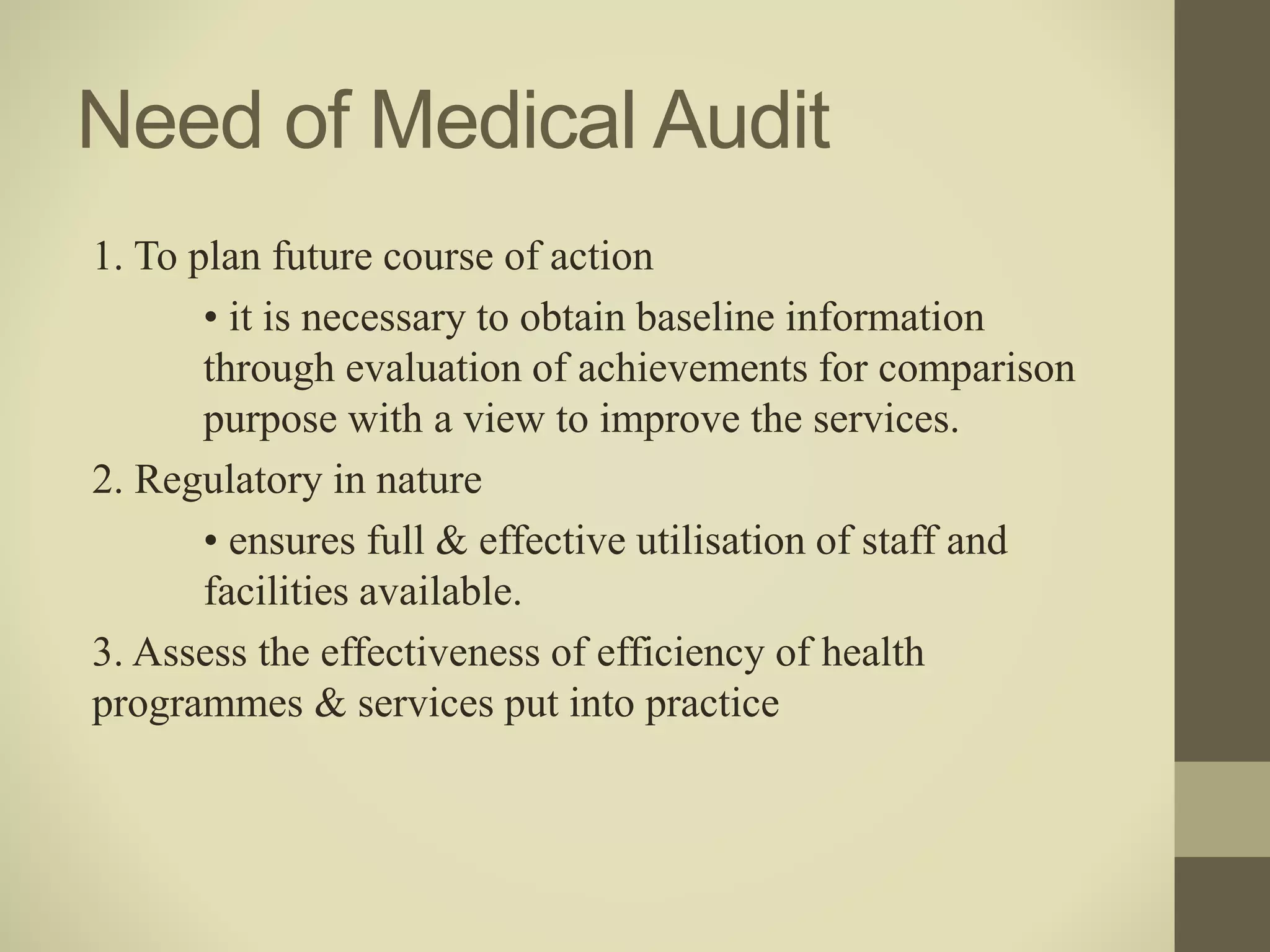 Medical audit | PPTX