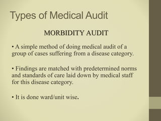 Medical audit | PPTX