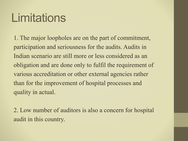 Medical audit | PPTX