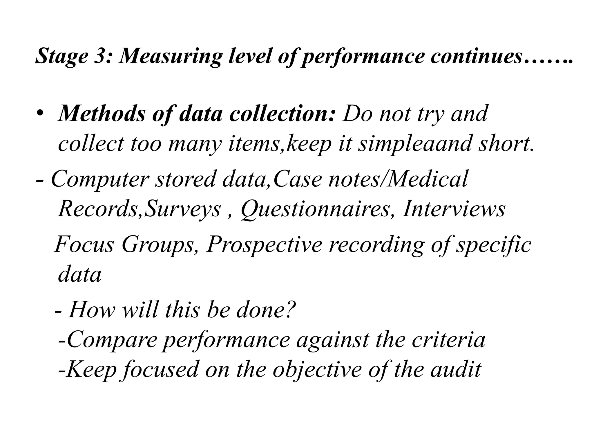 Medical audit process | PPT