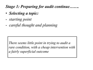 Medical audit process | PPT