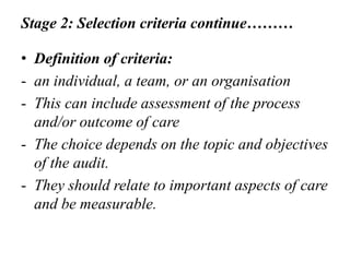 Medical audit process | PPT