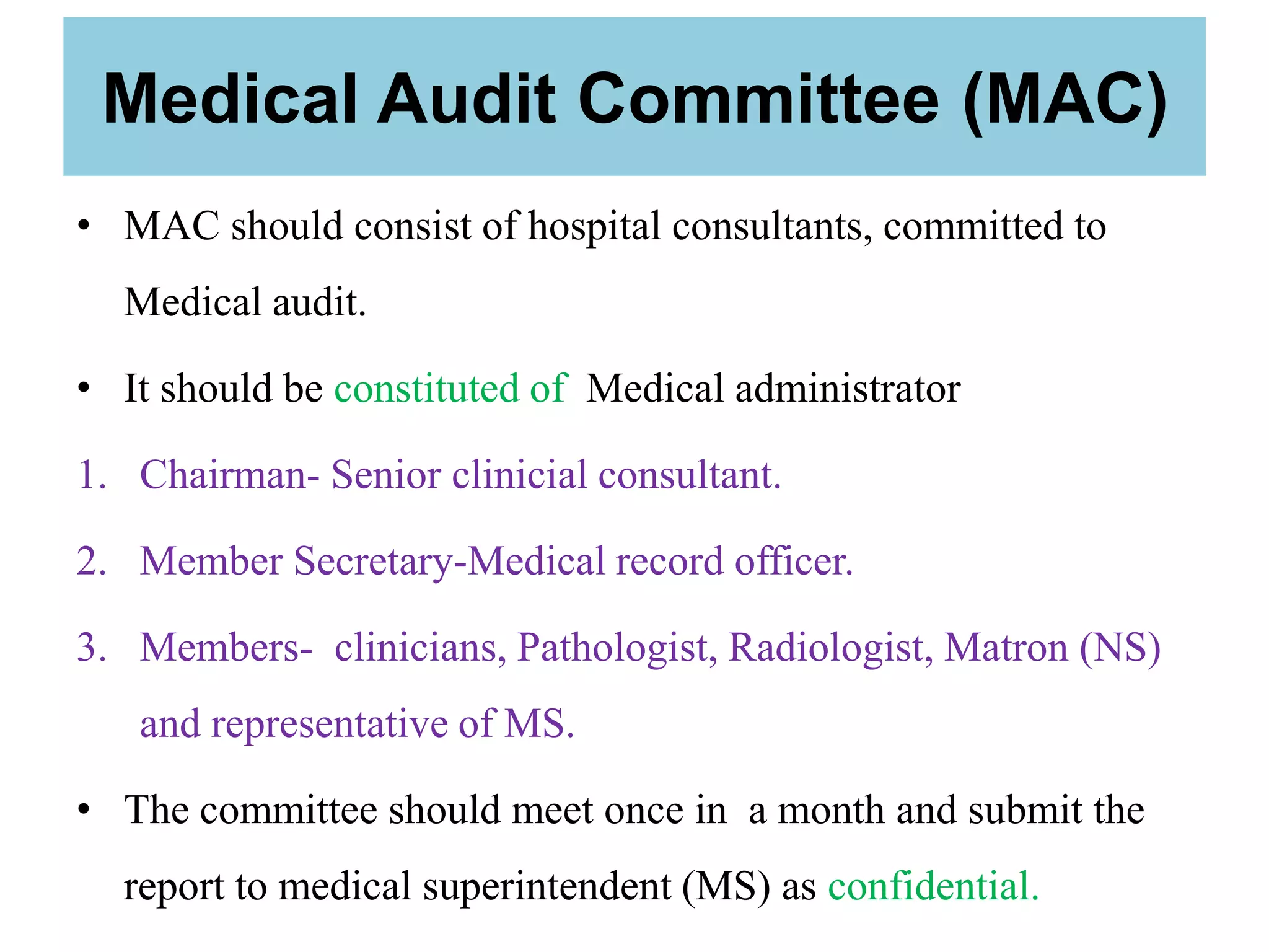 Medical audit | PDF