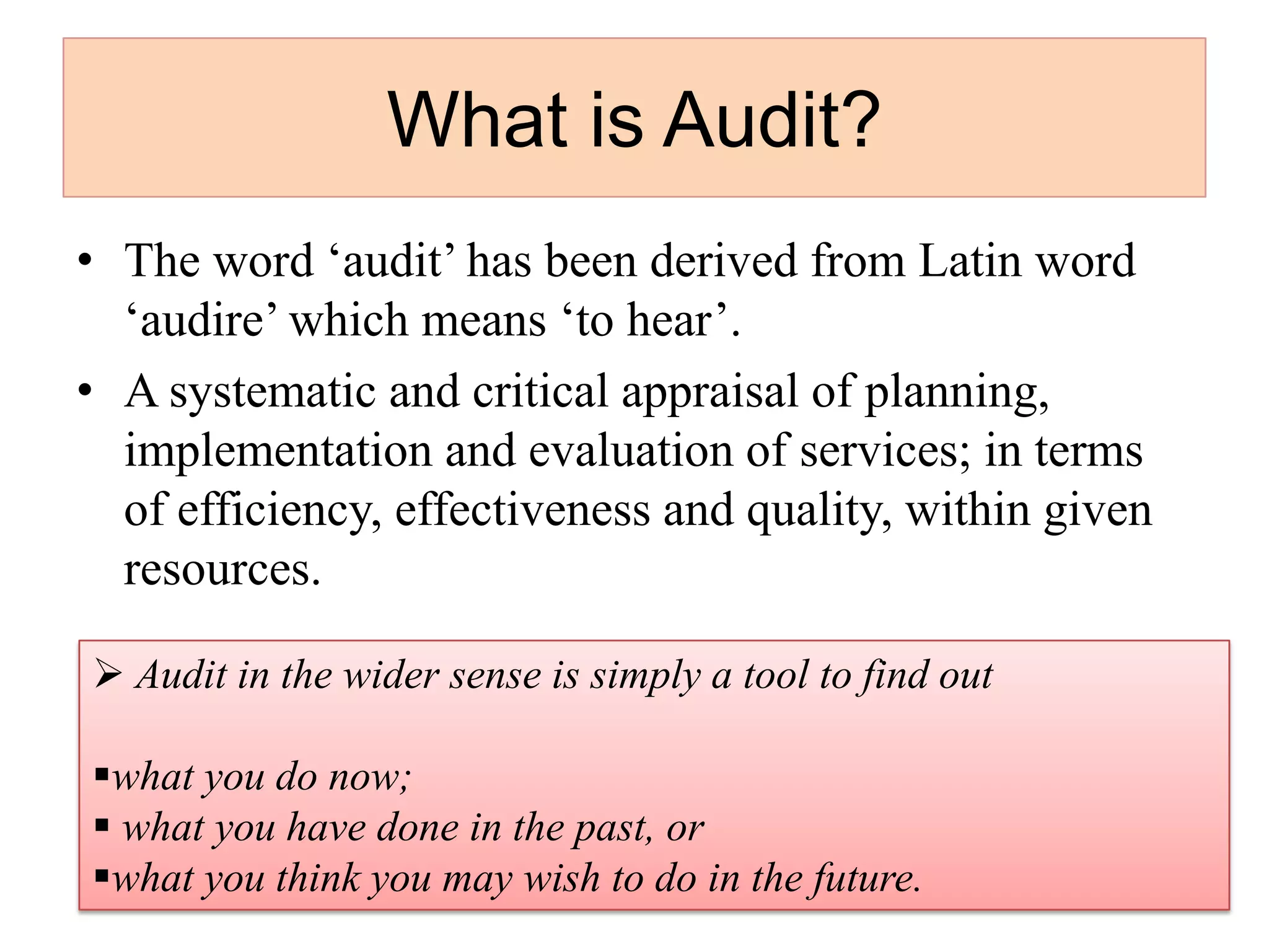Medical audit | PDF