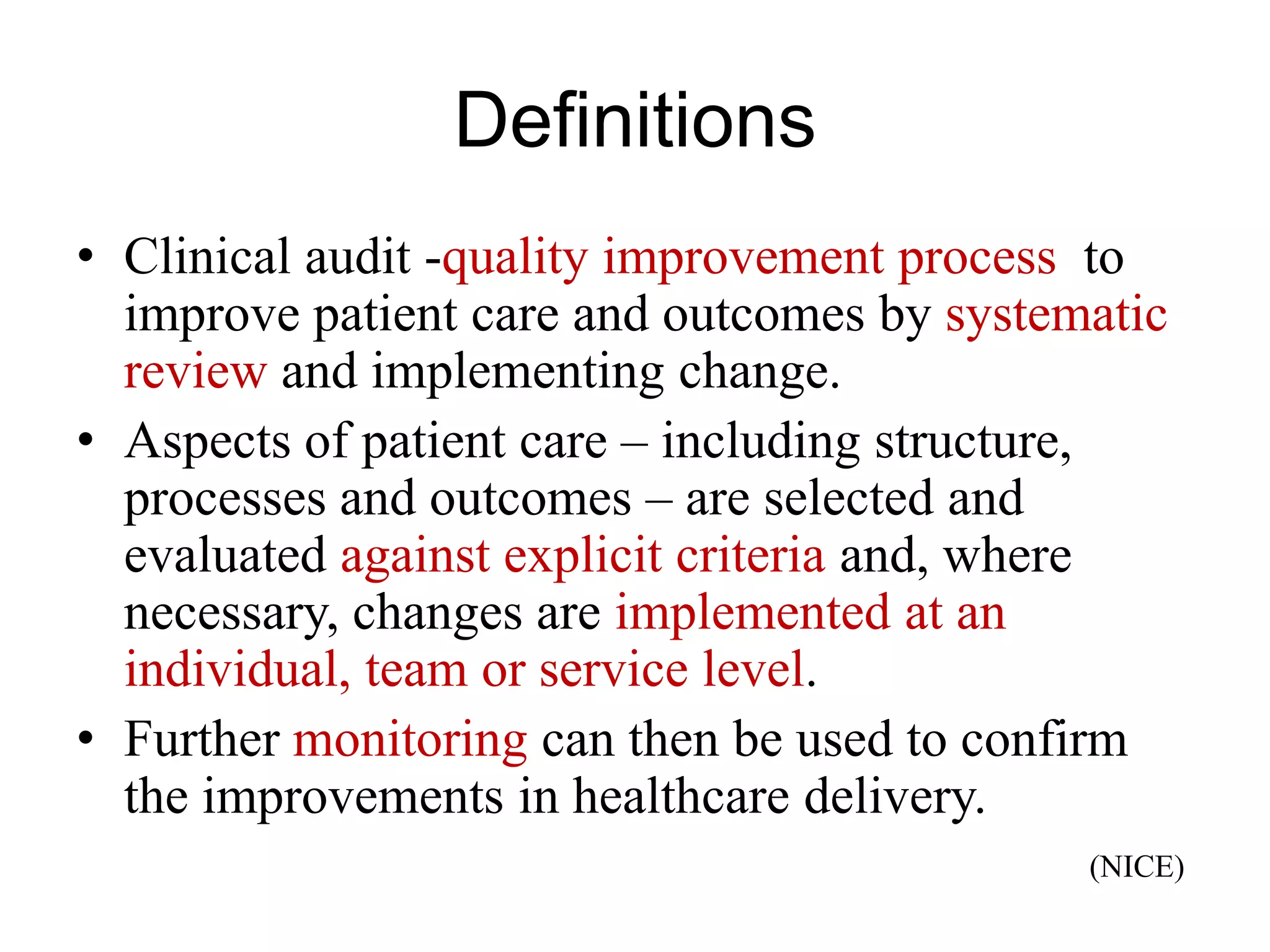 Medical audit | PDF