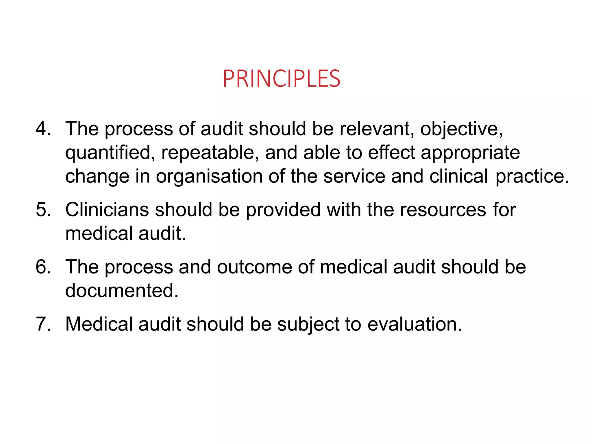 Medical audit | PPTX