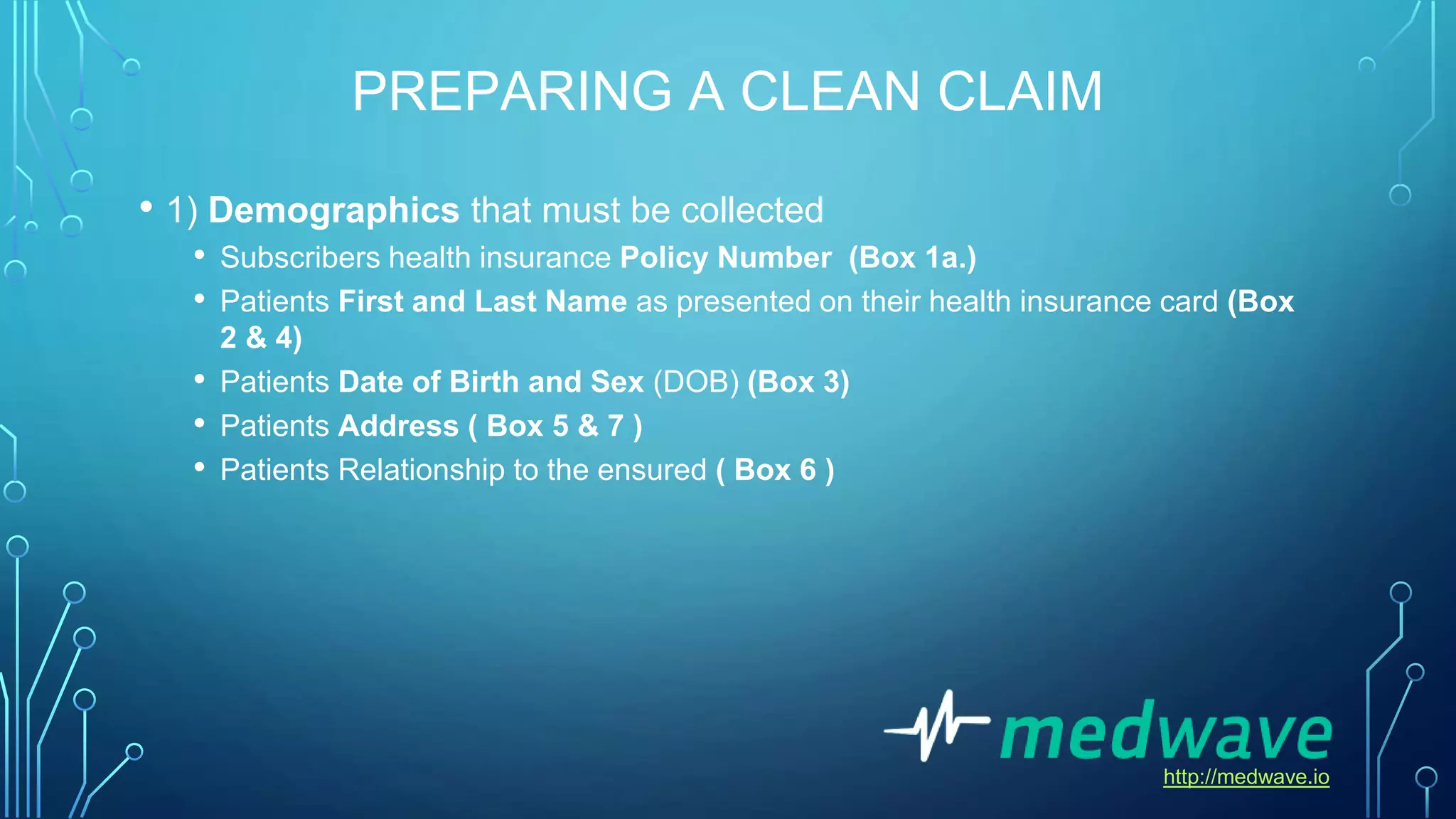 Medical Billing 101 | PPTX