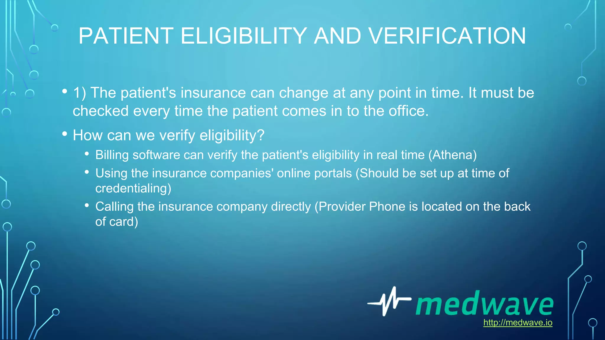 Medical Billing 101 | PPTX