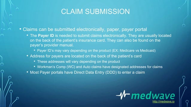 Medical Billing 101 | PPTX