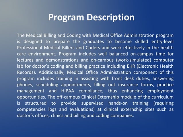 Medical Billing and Coding | PDF | Undergraduate Education | College ...