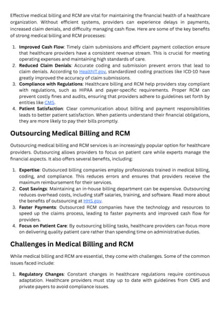 The Ultimate Guide to Medical Billing and Revenue Cycle Management ...