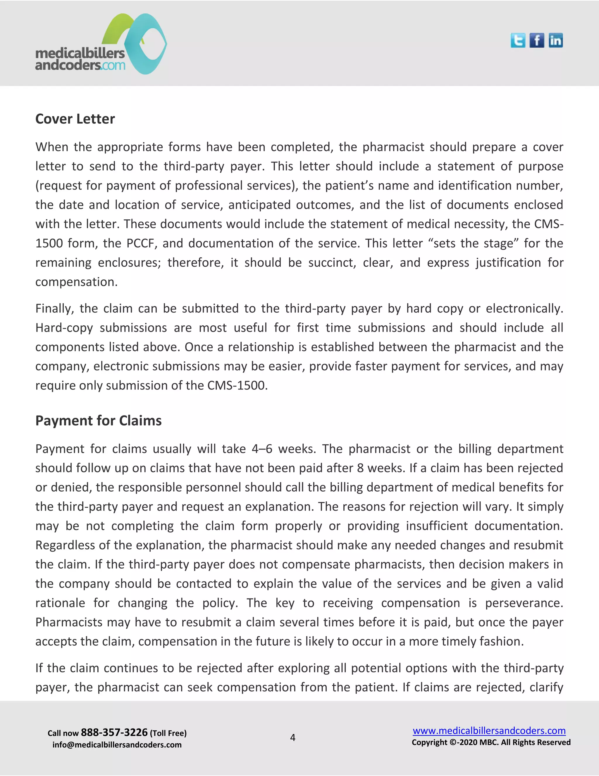 Medical Billing for Pharmacists | PDF